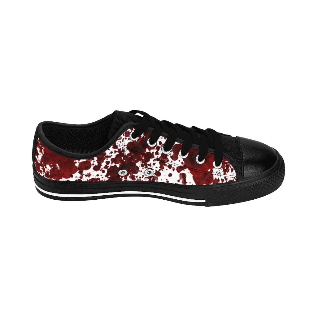 Bloody Shoes, Blood Dripping Splattered Stained Halloween Vampire ...