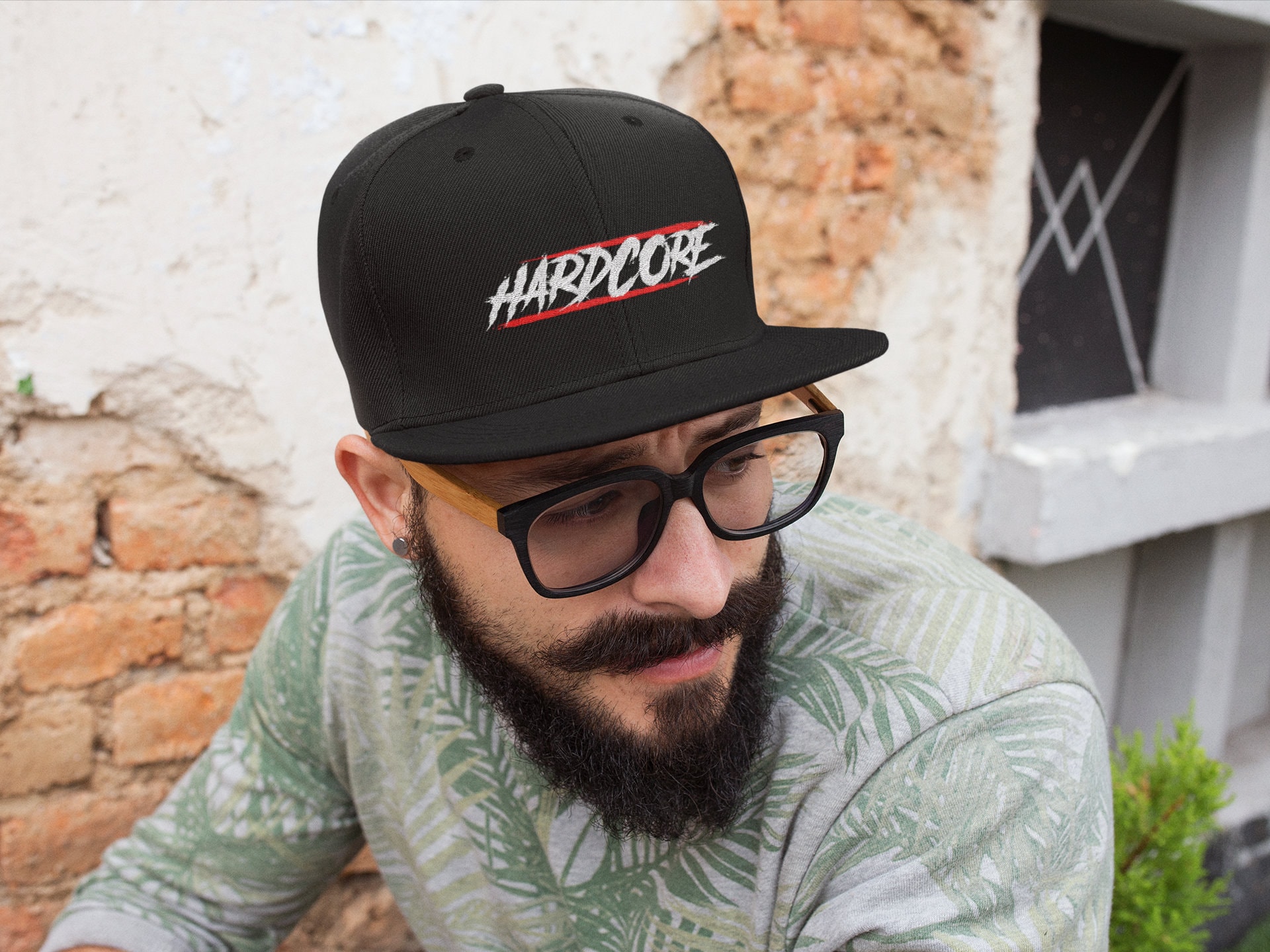 Gabber Happy Hardcore Dj Hat Rave Edm Snapback, Rawstyle Hard Techno ...