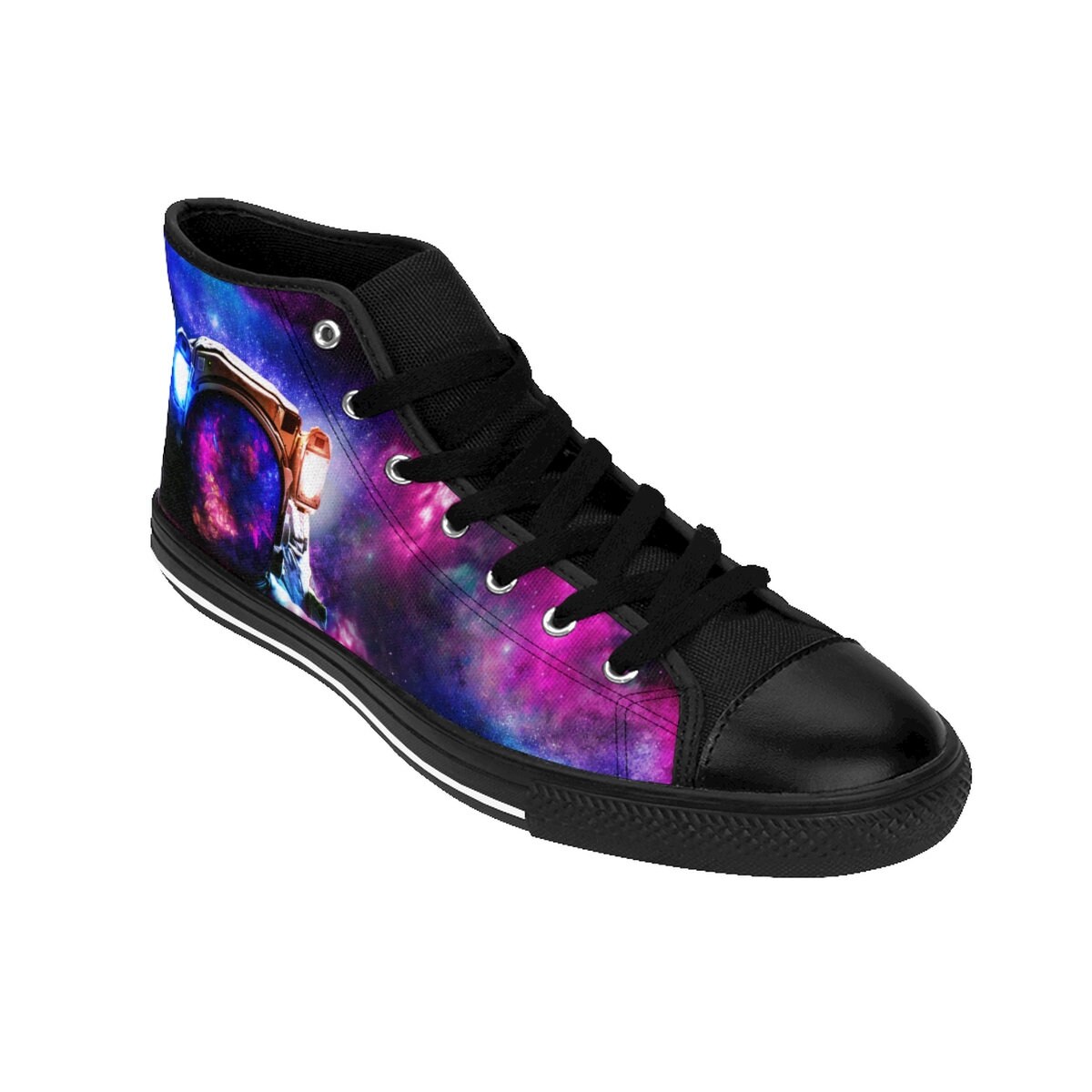 Mens Astronaut Shoes Galaxy Outer Space Nebula Sneakers Rave | Etsy