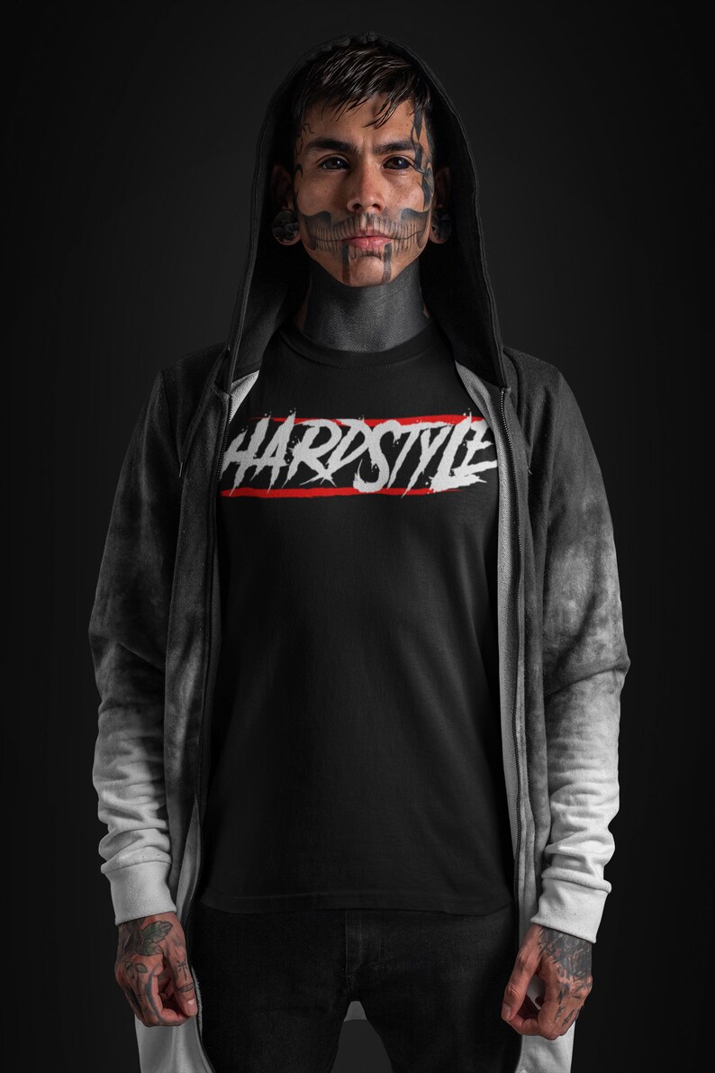 Raw Hardstyle Shirt Rave Clothing EDM Clothes Rawstyle | Etsy