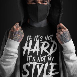 Hardstyle Dj Shirt Rawstyle Tshirt Rave Clothing Outfit Hardcore Hard ...