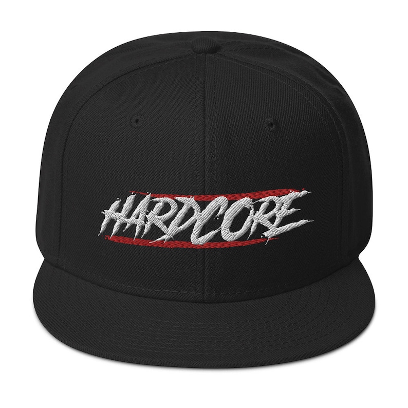 Gabber Happy Hardcore Dj Hat Rave Edm Snapback, Rawstyle Hard Techno ...