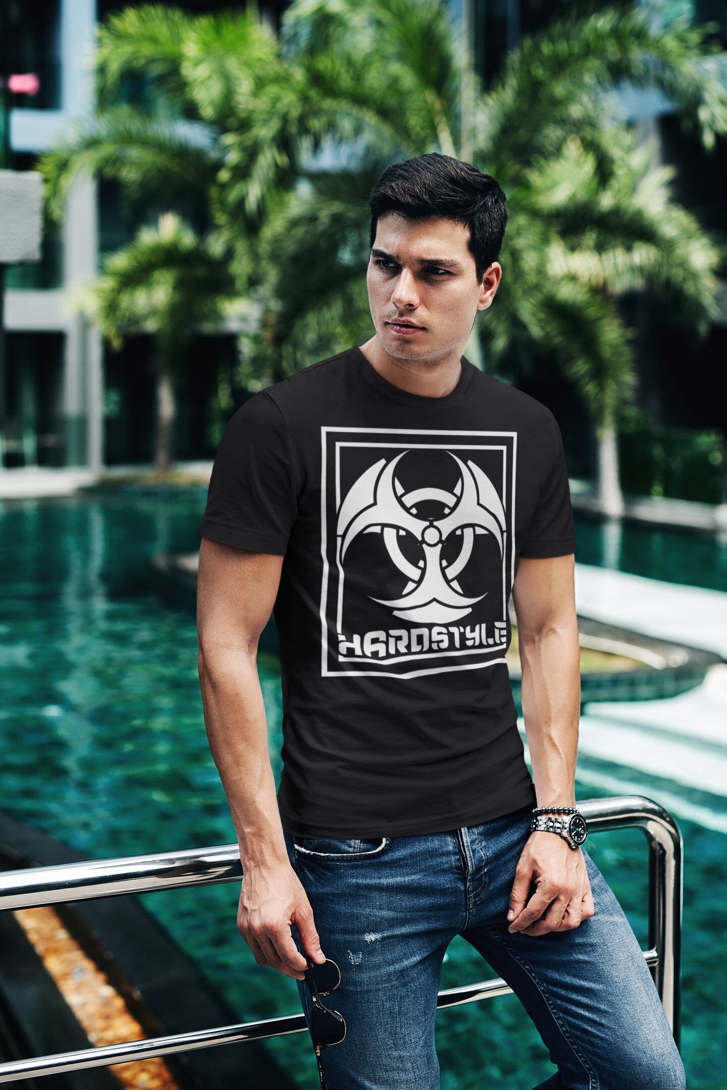 Hardstyle Dj Shirt Biohazard Toxic Nuclear Rawstyle Raver - Etsy.de