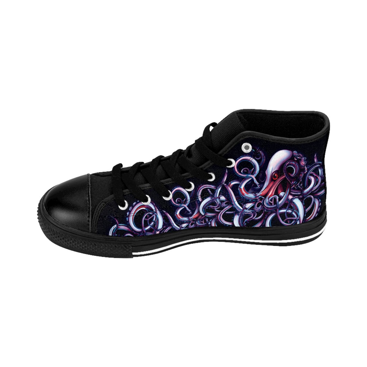 Mens Tentacle Shoes Octopus Squid Sneakers Trippy Sea Monster Kraken ...