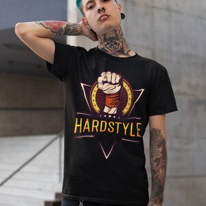 Hardstyle Fist Dj Shirt, Rawstyle Tshirt Outfit Clothing Rave EDM ...