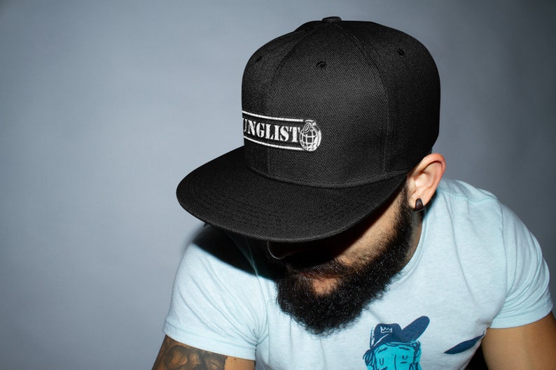 Junglist Dnb Snapback Rave Hat Drum N Bass Music Vinyl Dj - Etsy