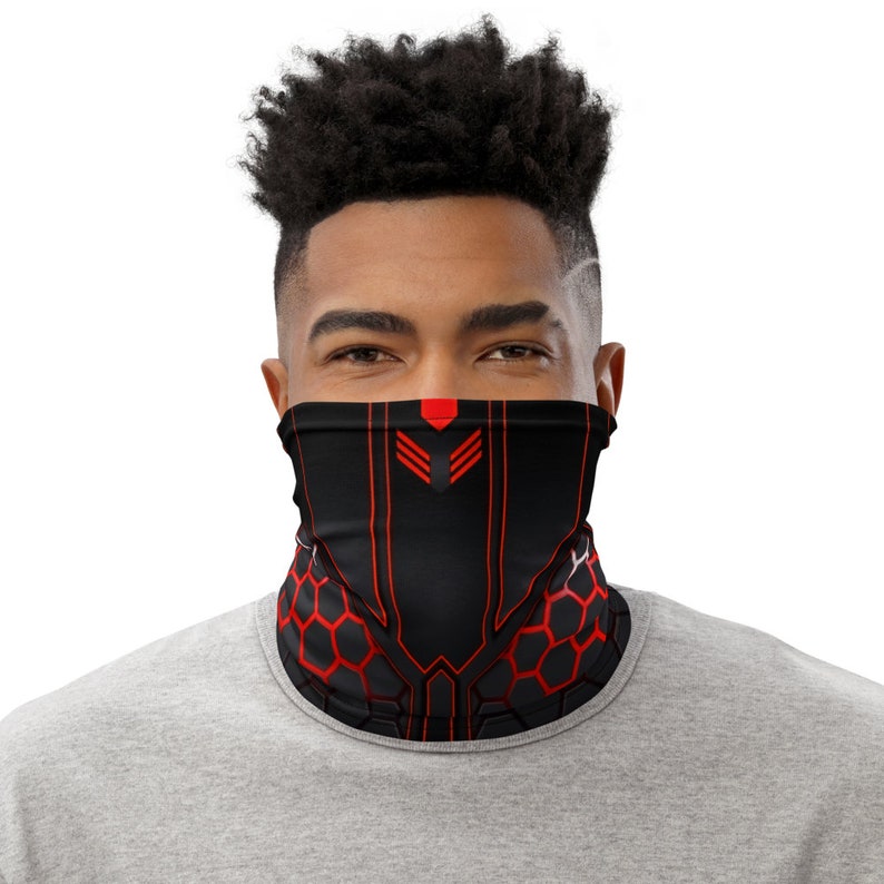 Ninja Face Mask Neck Gaiter Cyberpunk Techwear Futuristic - Etsy UK