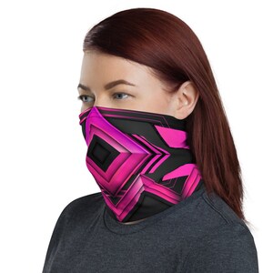 Future Armor Face Mask Cyberpunk Neck Gaiter Sci-fi Ninja Futuristic ...