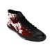 Bloody Shoes, Mens Blood Stained Halloween Costume Sneakers, Splattered ...