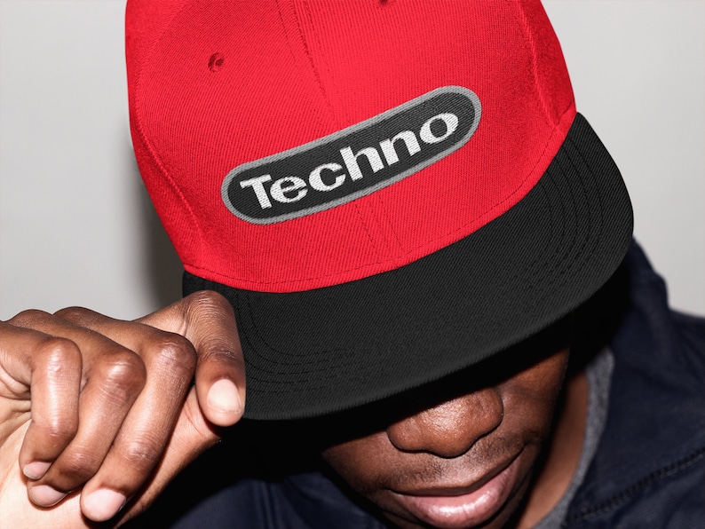 Techno Hat Gamer Video Game Snapback Rave Dj Cap Mens | Etsy