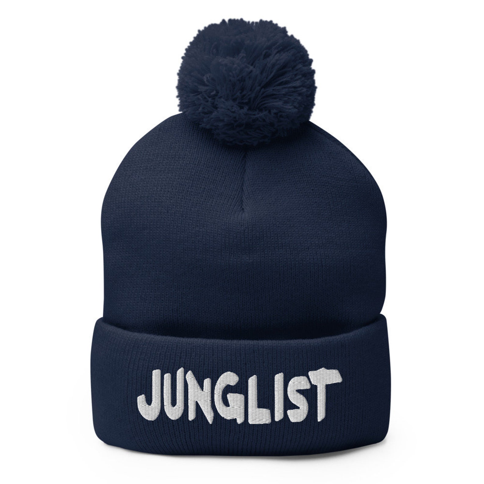 Junglist Dnb Beanie, Drum N Bass Head Edm Rave Headbang Skull Cap ...