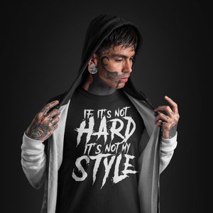 Hardstyle Dj Shirt Rawstyle Tshirt Rave Clothing Outfit Hardcore Hard ...