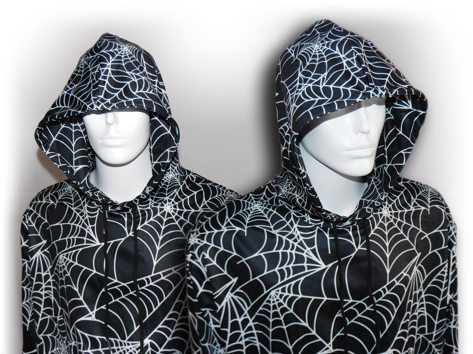 Spiderweb Hoodie Halloween Pullover Sweater Witches Goth Witchy Gothic ...