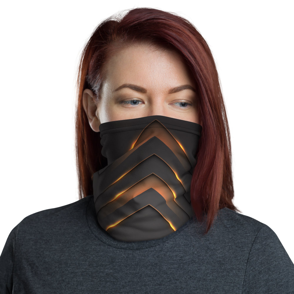 Dystopian Face Mask Cyberpunk Neck Gaiter Futuristic Ninja - Etsy