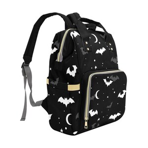 Goth Diaper Bag Backpack Celestial Bats Cute Witchy Baby Shower Gift ...