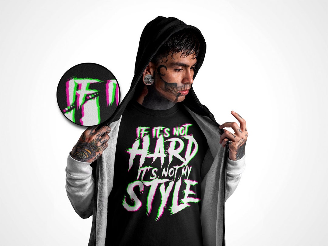 Hardstyle Dj Shirt Rawstyle Tshirt Rave Clothing Outfit Hardcore Hard ...
