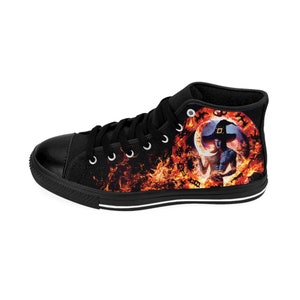 Mens Wizard Shoes, Sorcerer Sorcery Witchcraft Sneakers, Witchy Magic ...