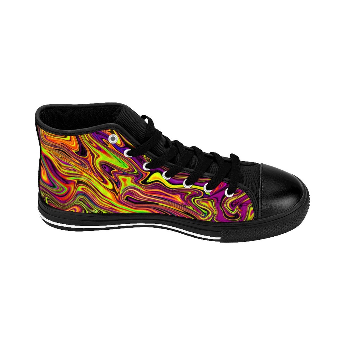 Men's Rave Shoes Trippy Psychedelic Sneakers Psytrance - Etsy Australia
