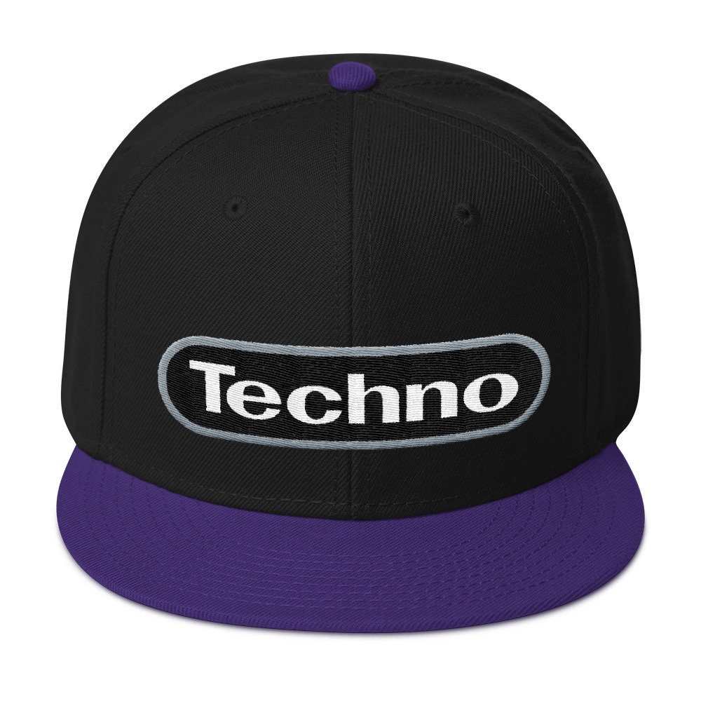 Techno Hat, Gamer Video Game Snapback Rave Dj Cap, Mens Festival EDM ...