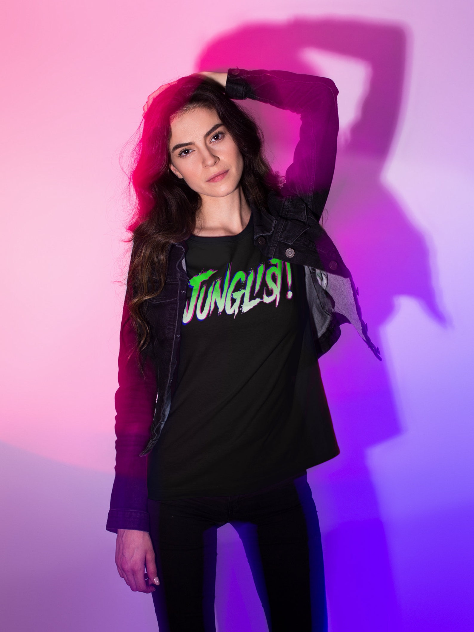 Colorful Junglist Shirt, Dnb Drum N Bass DJ Clothing Turntablist Rave ...