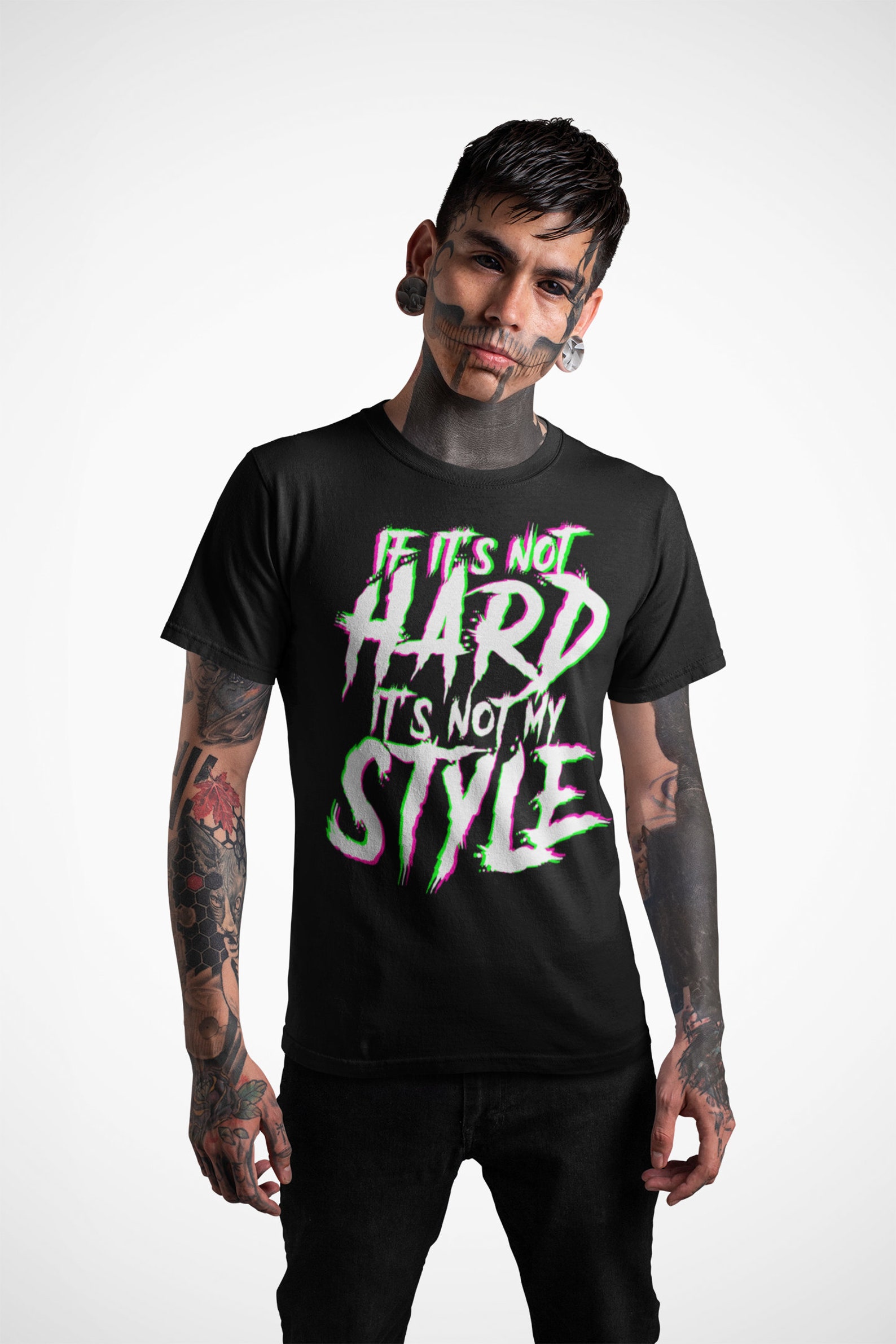 Hardstyle Dj Shirt Rawstyle Tshirt Rave Clothing Outfit - Etsy New Zealand