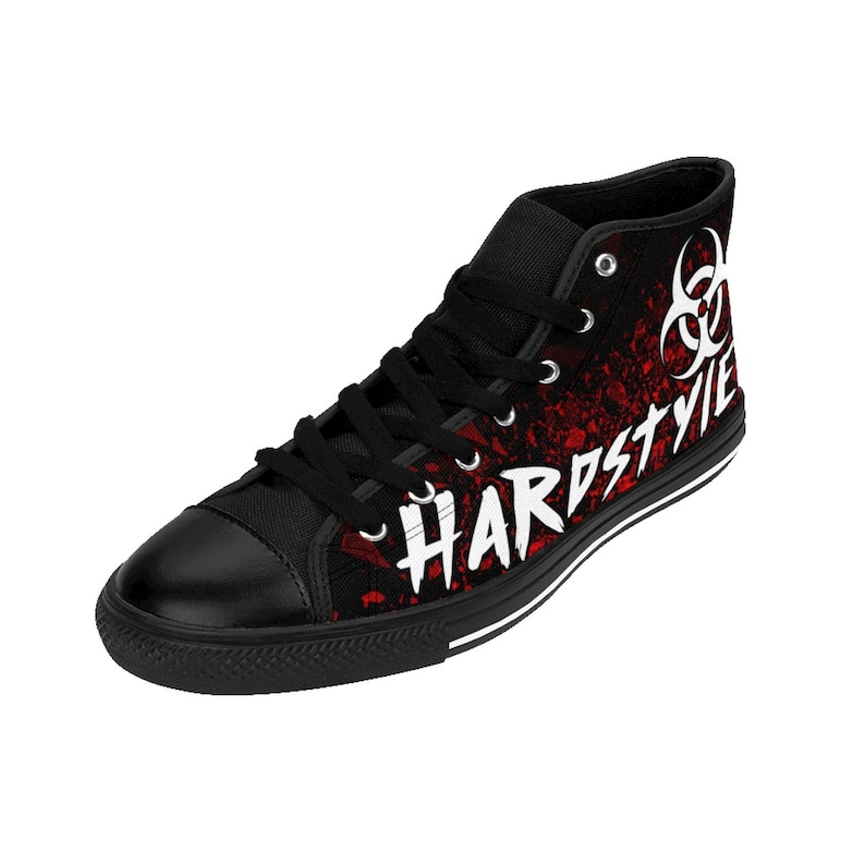 Hardstyle Shoes Biohazard Rave Sneakers Rawstyle Jumpstyle - Etsy
