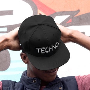 Techno Dj Hat Rave Edm Snapback Trippy Mens Festival Clothing Dj Wear ...