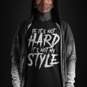 Hardstyle Dj Shirt Rawstyle Tshirt Rave Clothing Outfit Hardcore Hard ...