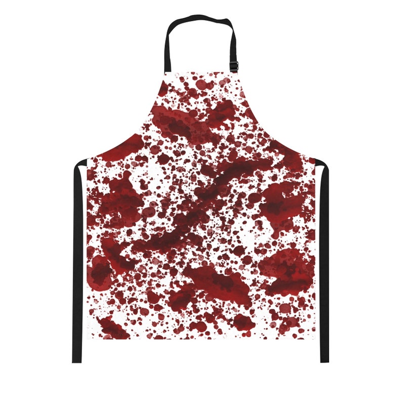 Bloody Apron Halloween Butcher Costume Blood Splattered Chefs - Etsy