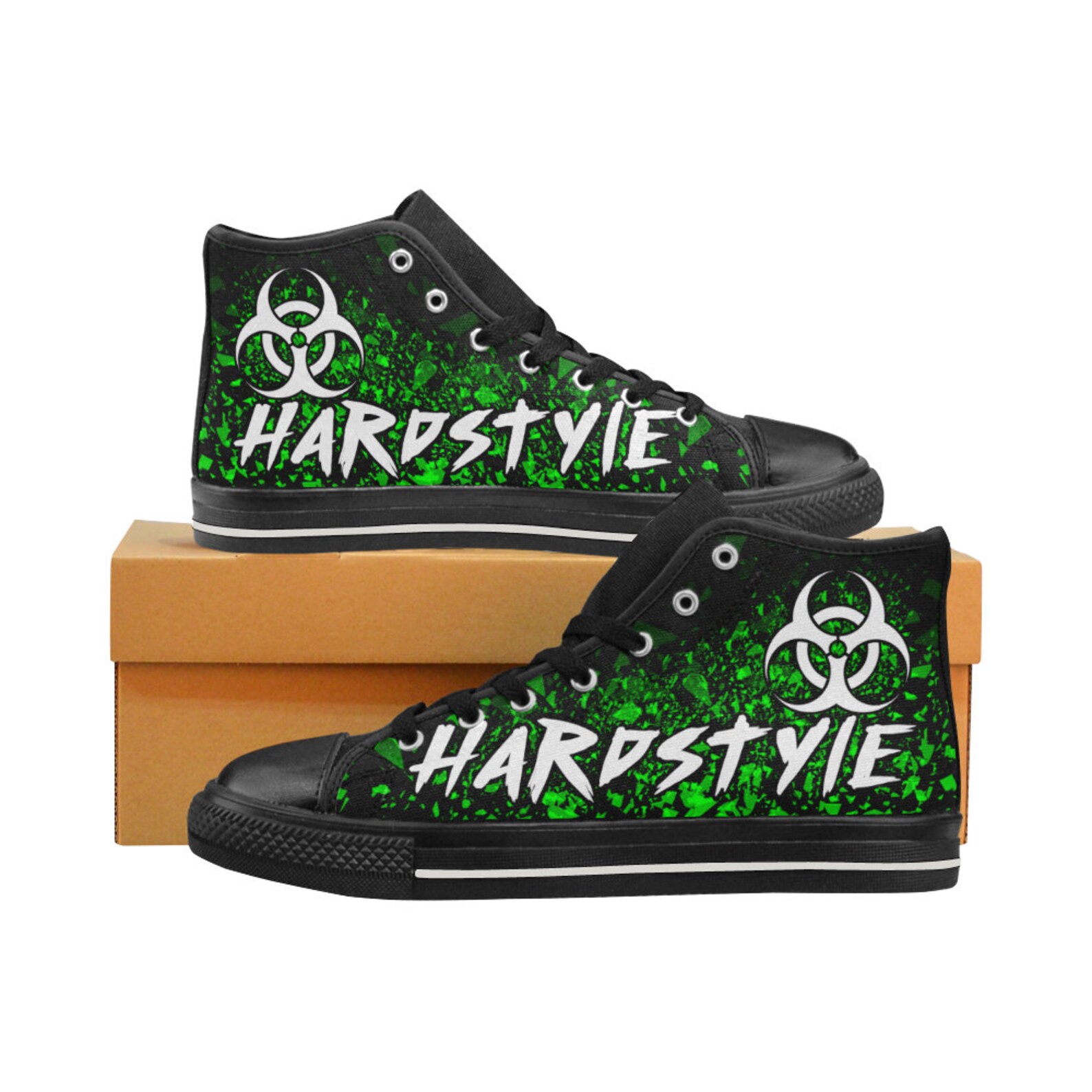 Hardstyle Shoes Biohazard Rave Sneakers Rawstyle Jumpstyle Gabber ...