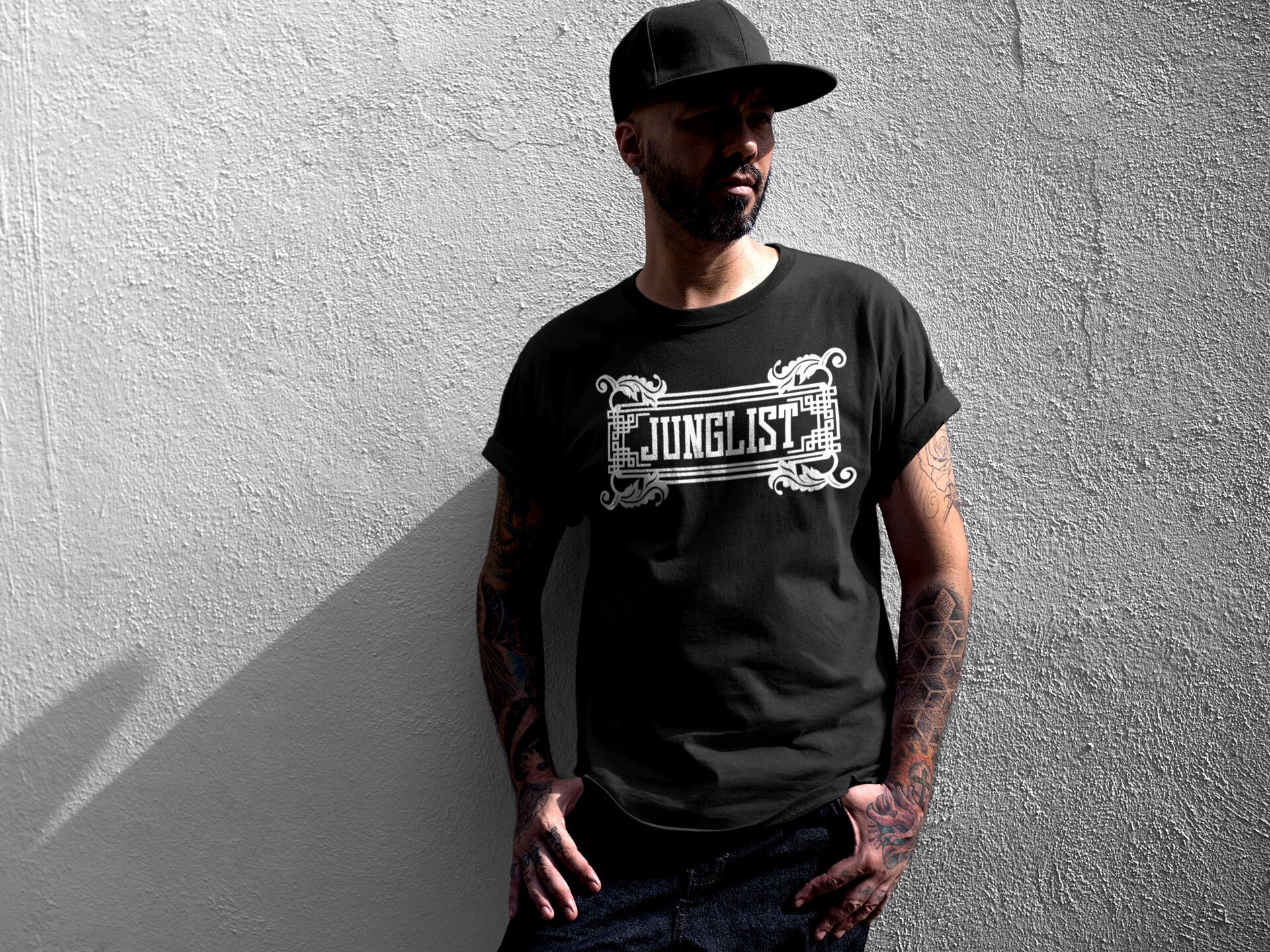 Junglist Shirt Dnb Drum N Bass DJ Clothing Turntablist Rave | Etsy