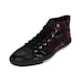 Mens Goth Shoes Gothic Vampire Costume Sneakers, Smoldering Molten Lava ...