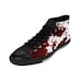 Bloody Shoes, Mens Blood Stained Halloween Costume Sneakers, Splattered ...