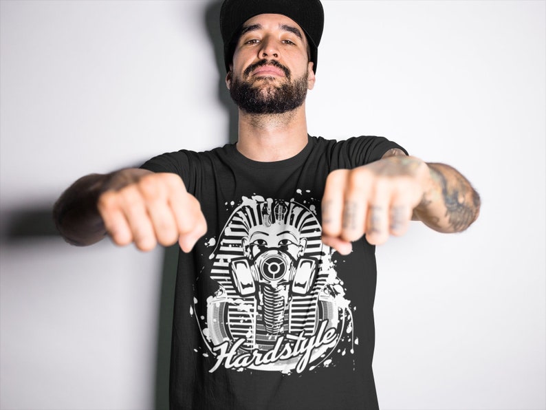Hardstyle Pharaoh Shirt Egyptian Rave Outfit Tshirt Top - Etsy
