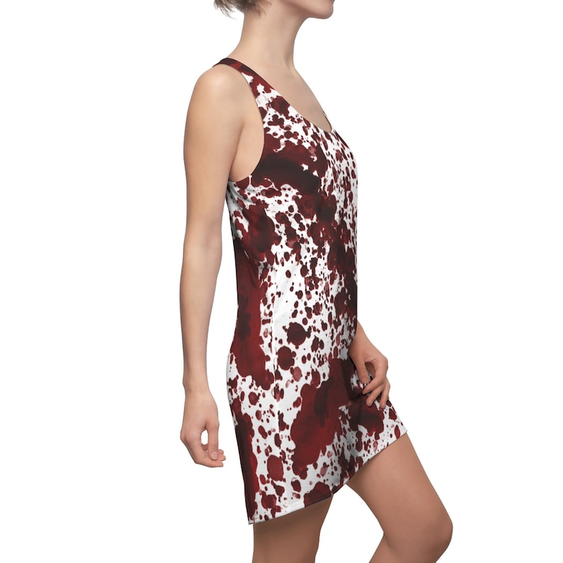 Bloody Dress, Blood Splattered Stained Dripping Halloween Outfit, Goth ...