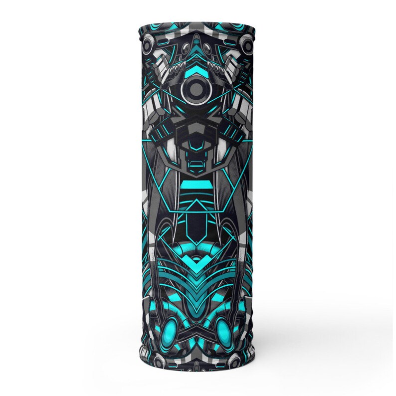 Futuristic Face Mask Cyberpunk Armor Ninja Cosplay Neck Gaiter - Etsy