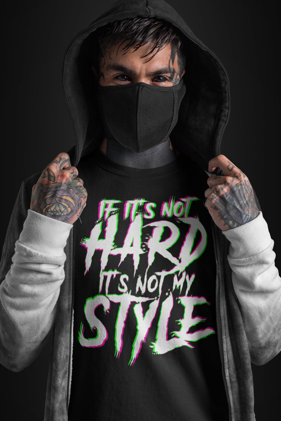 Hardstyle Dj Shirt Rawstyle Tshirt Rave Clothing Outfit | Etsy