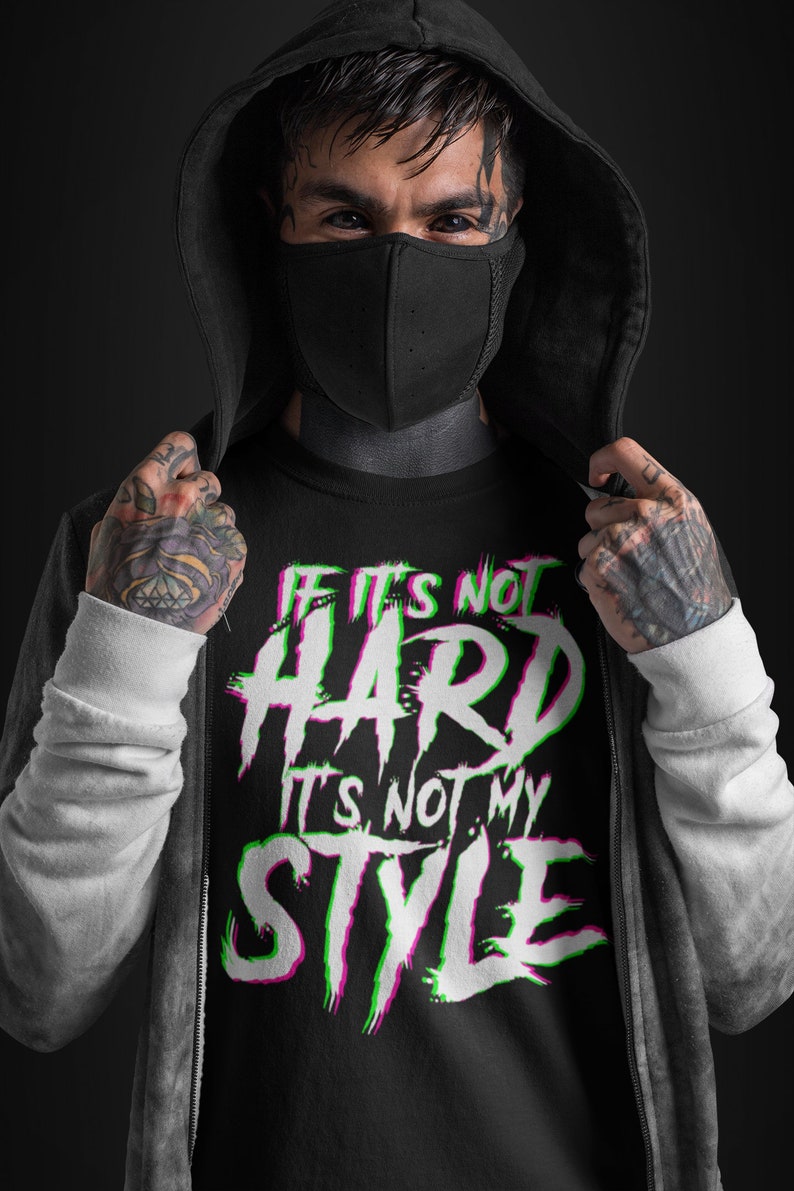 Hardstyle Dj Shirt Rawstyle Tshirt Rave Clothing Outfit | Etsy