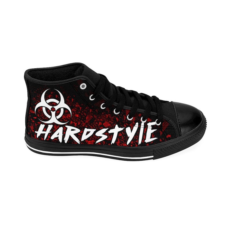 Hardstyle Shoes Biohazard Rave Sneakers Rawstyle Jumpstyle - Etsy