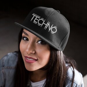 Techno Dj Hat Rave Edm Snapback Trippy Mens Festival Clothing Dj Wear ...