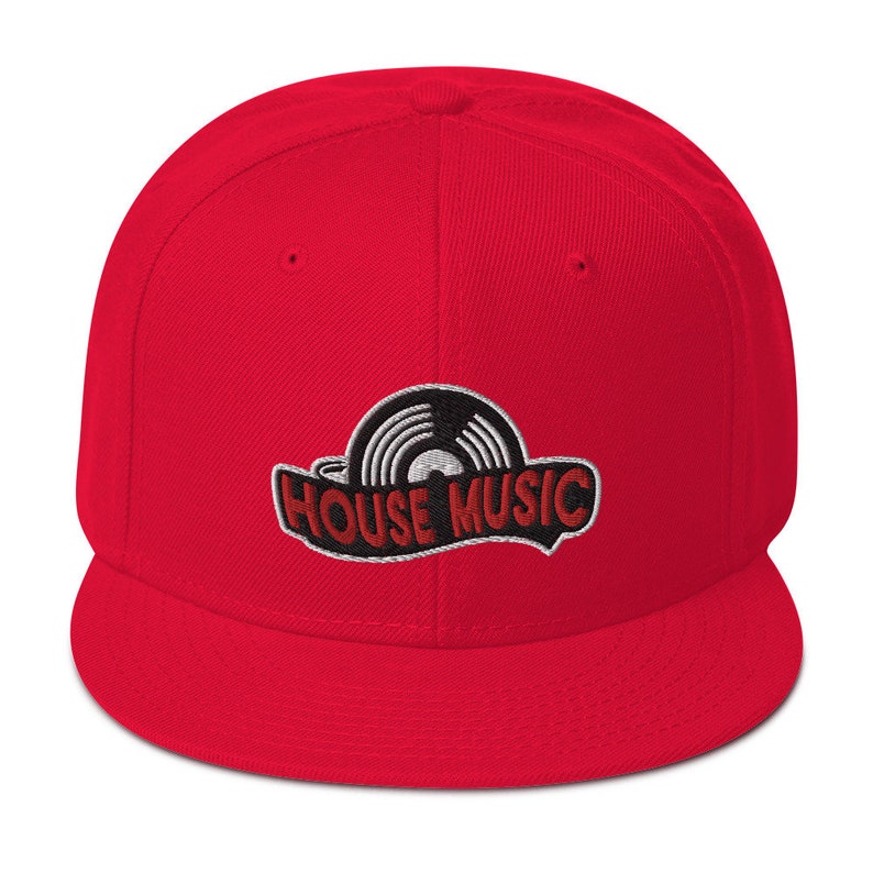 House Music Hat Edm Snapback DJ All Night Long Rave Cap Mens Festival ...