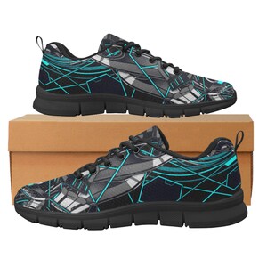 Cyberpunk Sneaker Futuristic Scifi Athletic Running Shoe Anime Cosplay ...