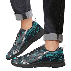 Cyberpunk Sneaker Futuristic Scifi Athletic Running Shoe Anime Cosplay ...