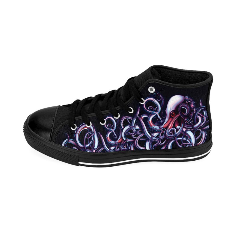 Mens Tentacle Shoes Octopus Squid Sneakers Trippy Sea Monster - Etsy