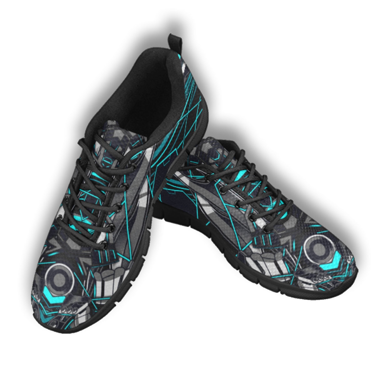 Cyberpunk Sneaker Futuristic Scifi Athletic Running Shoe Anime Cosplay ...