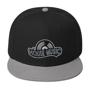 House Music Hat Edm Snapback DJ All Night Long Rave Cap Mens Festival ...