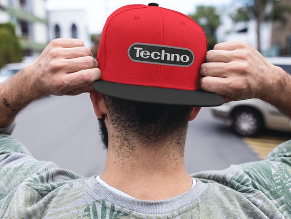 Techno Hat Gamer Video Game Snapback Rave Dj Cap Mens | Etsy