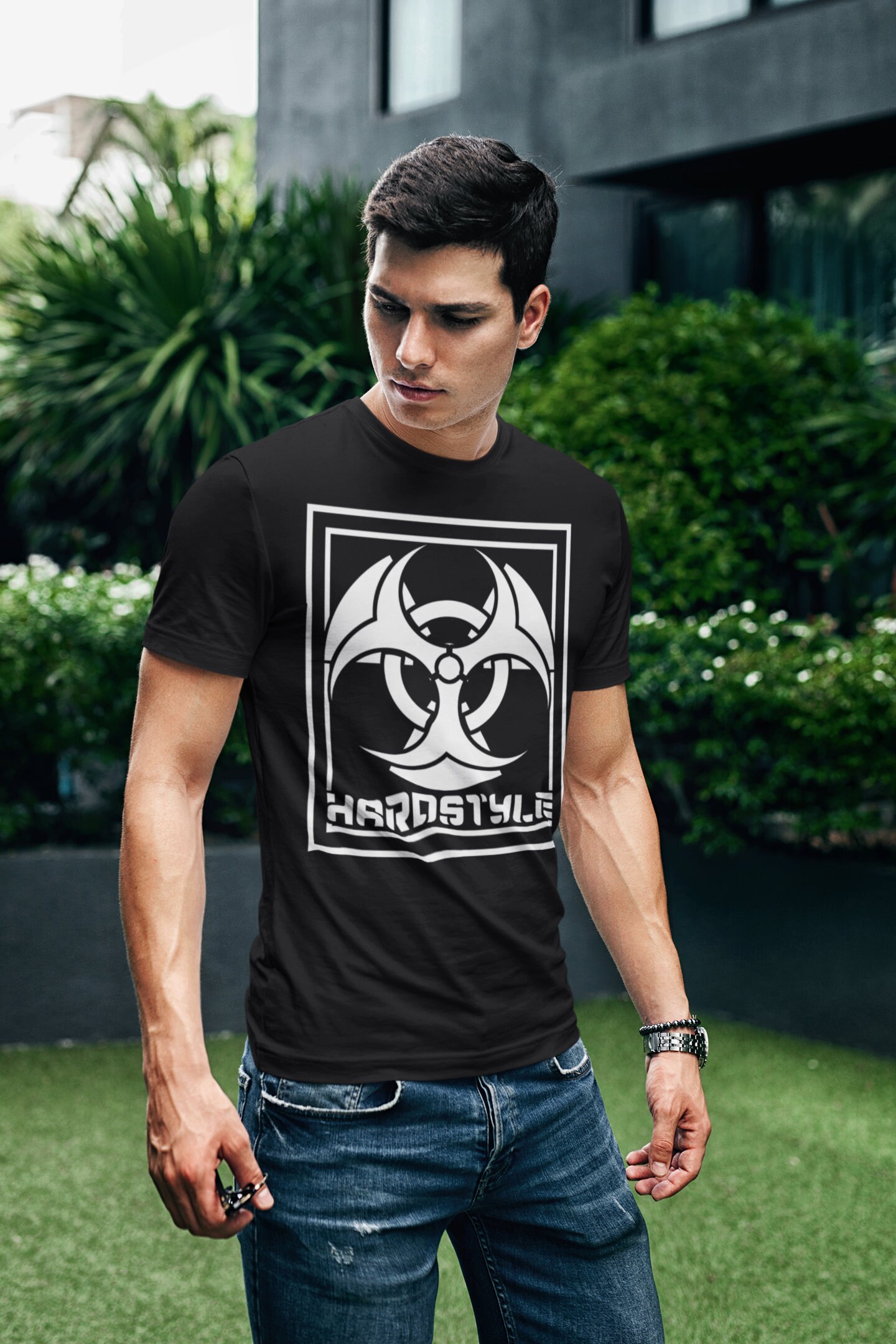 Hardstyle Dj Shirt Biohazard Toxic Nuclear Rawstyle Raver - Etsy.de
