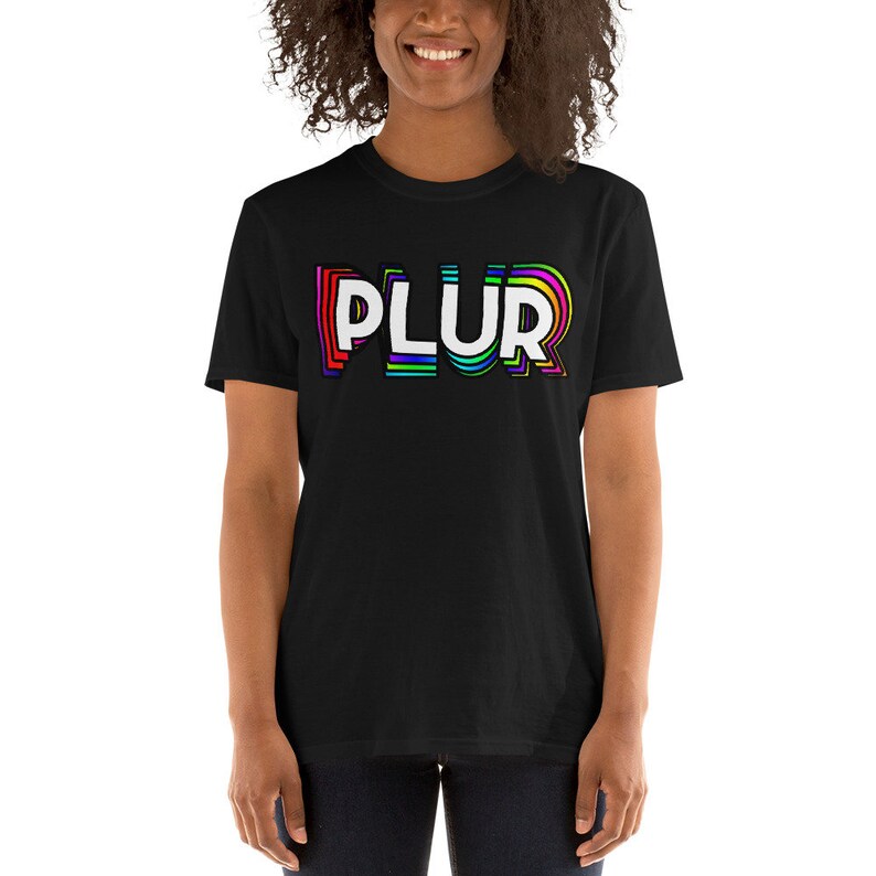 Plur Shirt Rave Kandi Edm Outfit Top Clothes Clothing Peace | Etsy