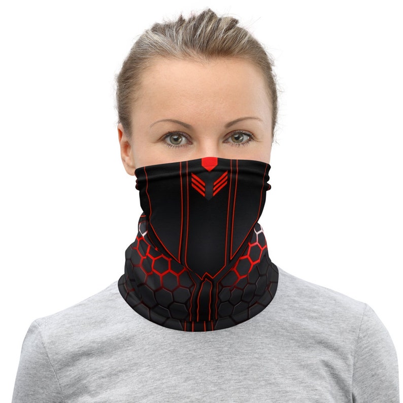 Ninja Face Mask Neck Gaiter Cyberpunk Techwear Futuristic - Etsy